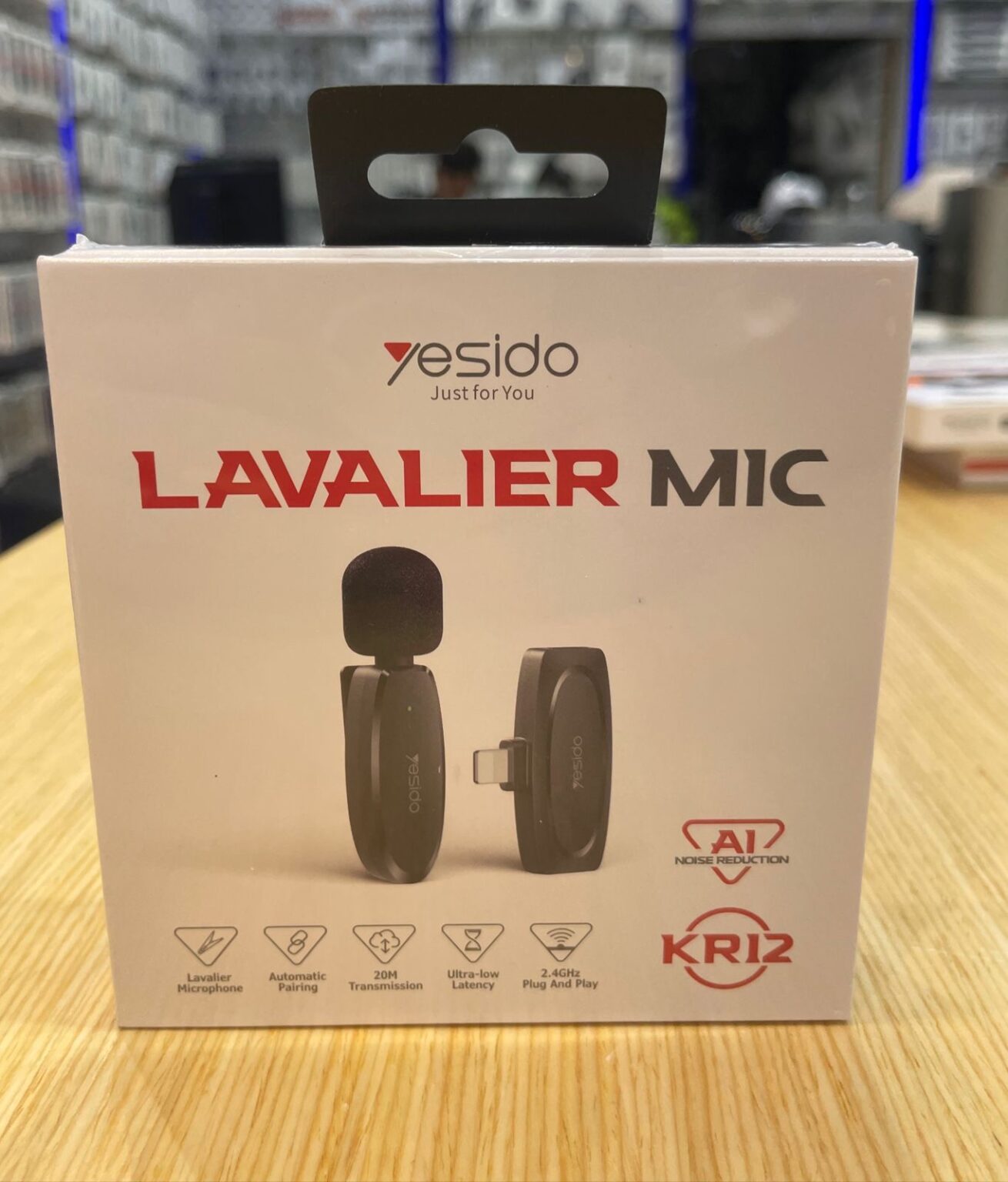 میکروفن یسیدو Lavalier Mic Yesido KR12 – فروشگاه آنلاین دنیاسل